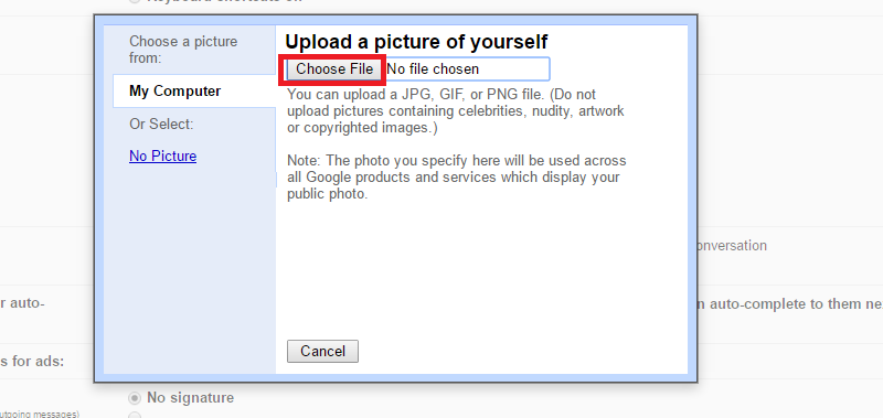 How to Change Your Gmail Account Photo? - Schemaninja